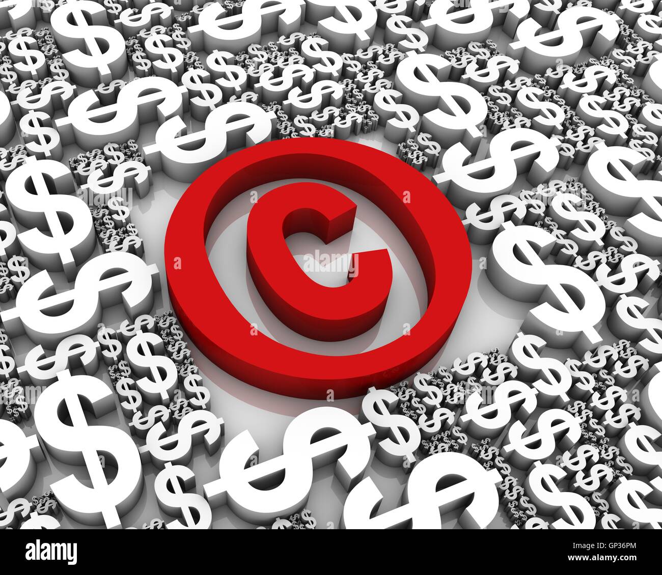 Simbolo del copyright rosso immagini e fotografie stock ad alta ...