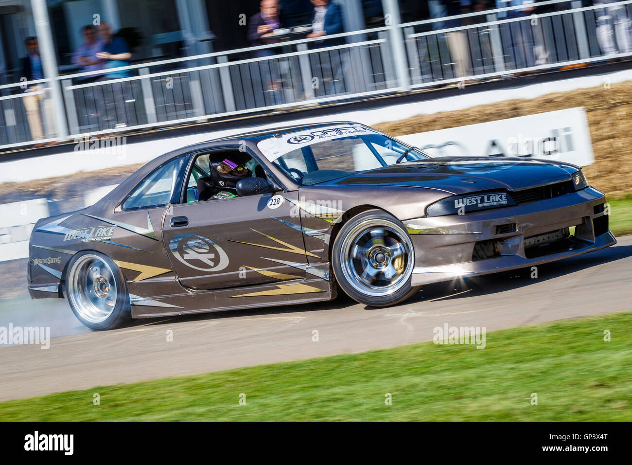 Nissan skyline r33 drift car immagini e fotografie stock ad alta ...