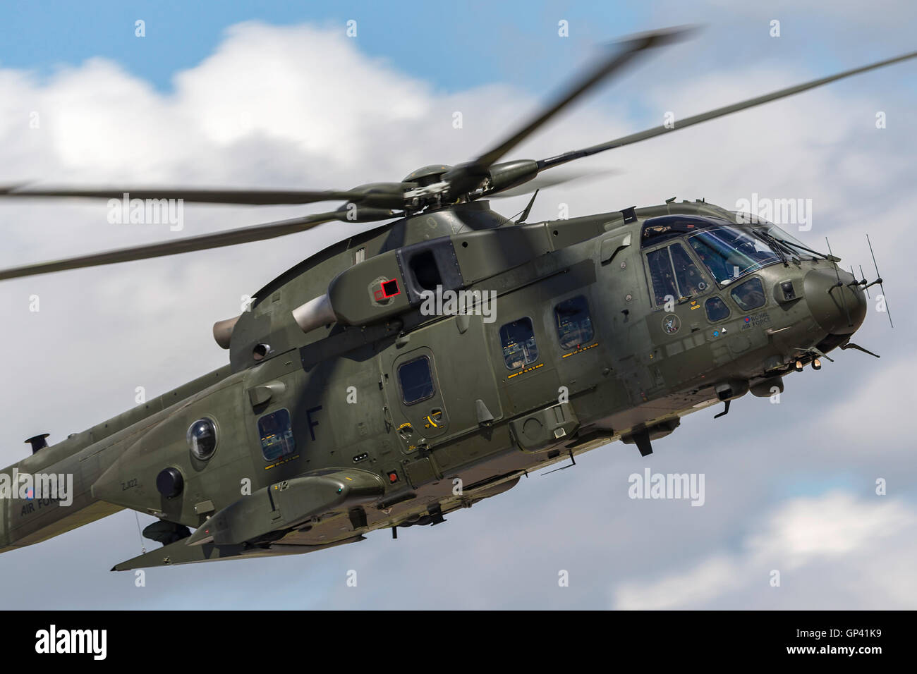 Royal Air Force (RAF) EHI EH-101 (AgustaWestland AW101) Merlin ...
