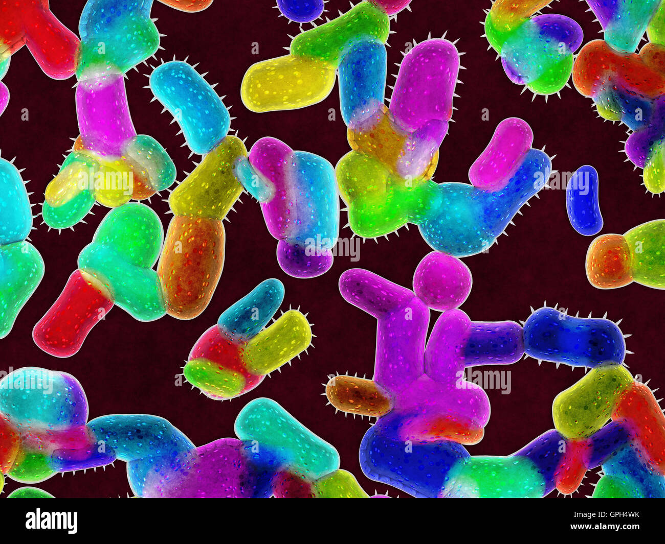 Morte delle cellule batteriche immagini e fotografie stock ad alta ...