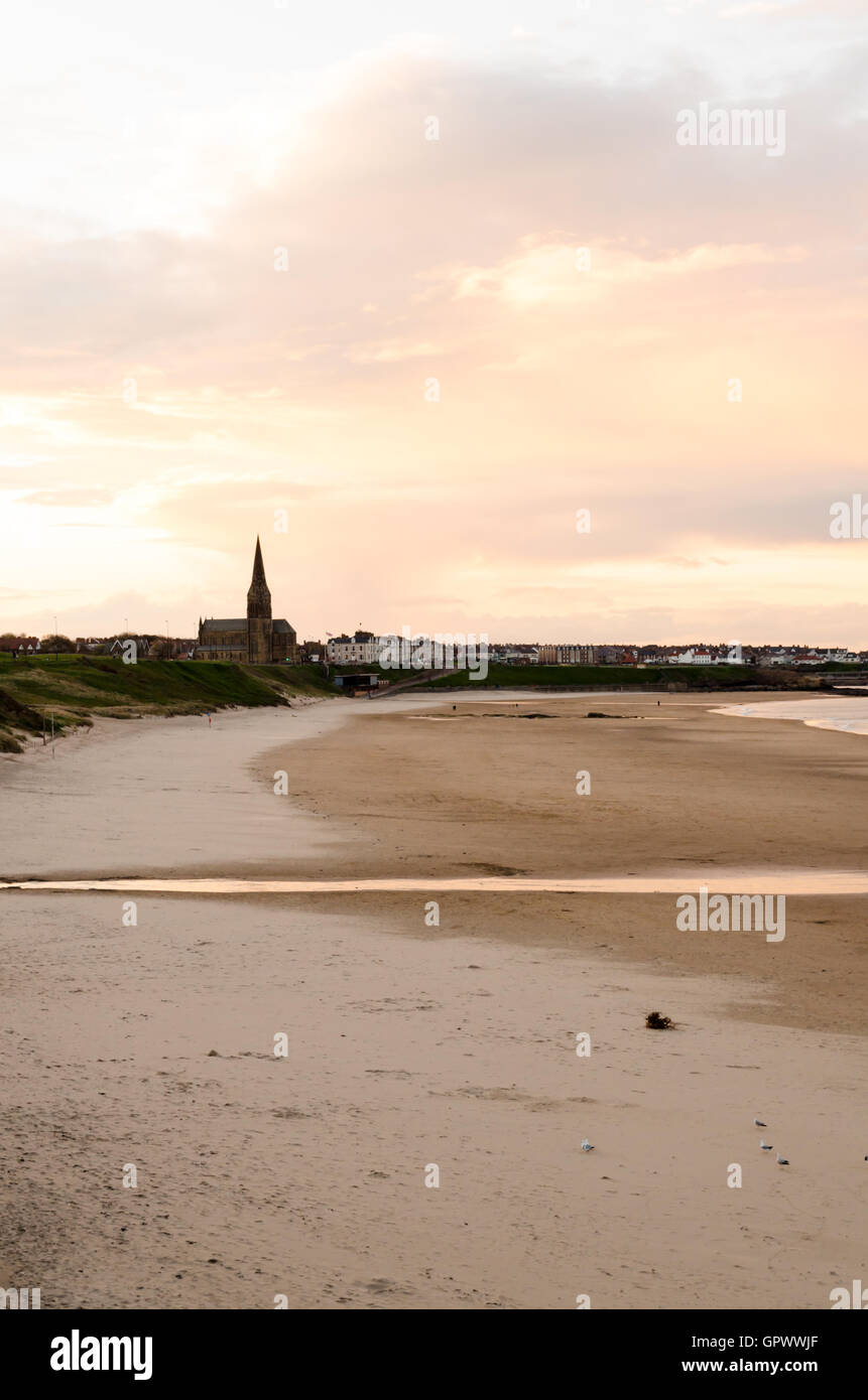 Spiaggia di sabbia lunga tynemouth immagini e fotografie stock ad alta ...
