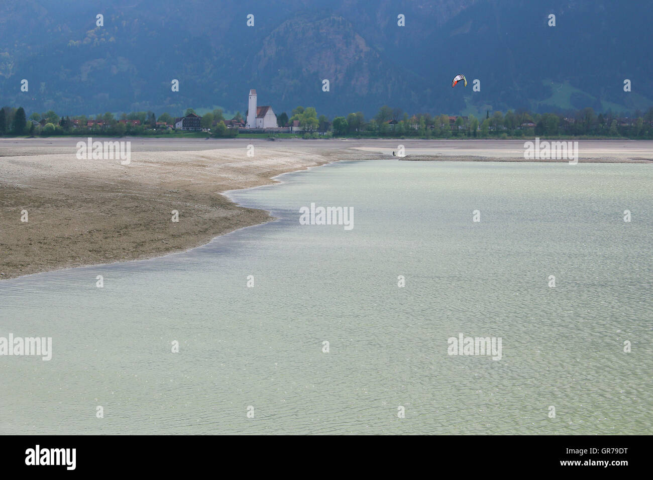 Lake forggen forggensee immagini e fotografie stock ad alta risoluzione ...