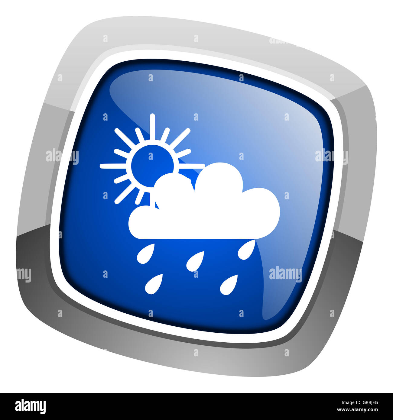 Simbolo della pioggia nuvolosa immagini e fotografie stock ad alta ...