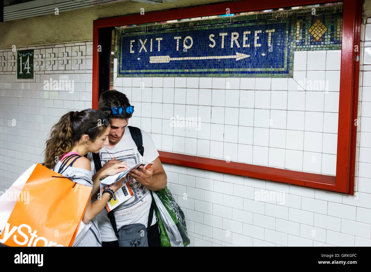 Mappa della metropolitana di new york immagini e fotografie stock ad ...