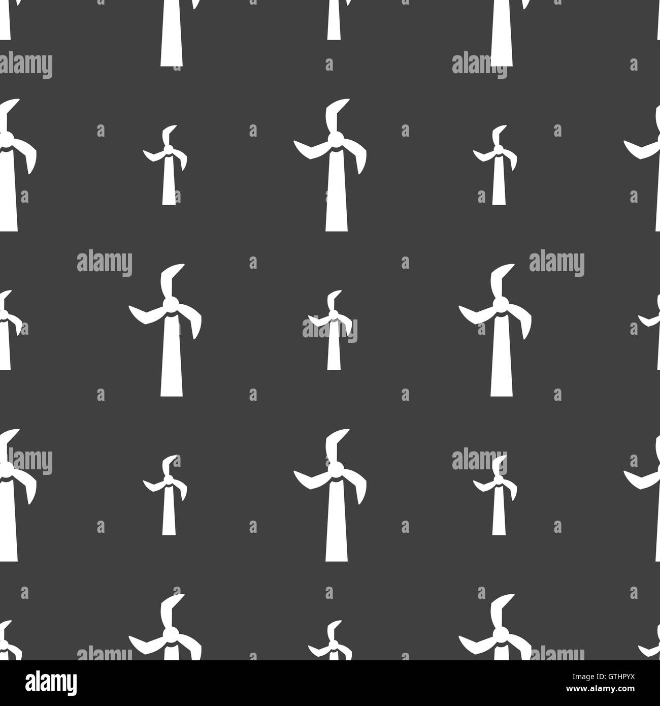 Sfondo di disegno del mulino a vento Foto e Immagini Stock in Bianco e ...