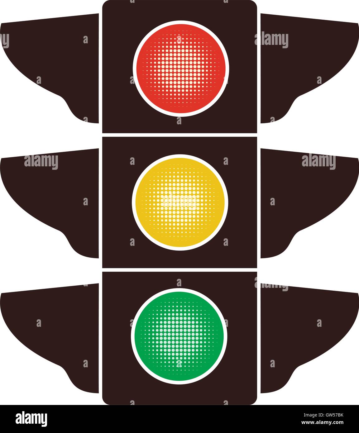 Progettazione del semaforo Immagini Vettoriali Stock - Alamy