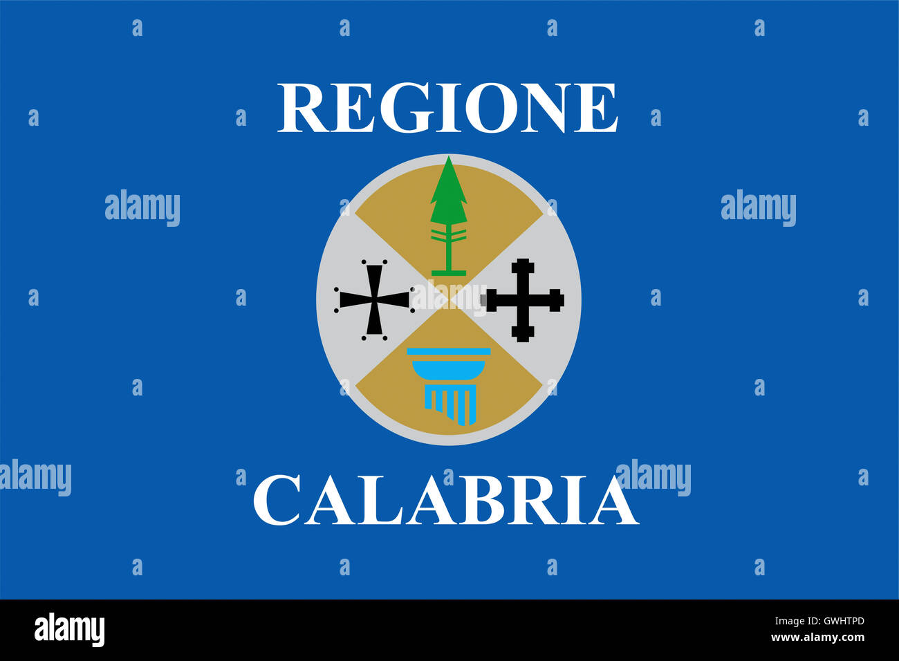 Bandiera della calabria immagini e fotografie stock ad alta risoluzione ...