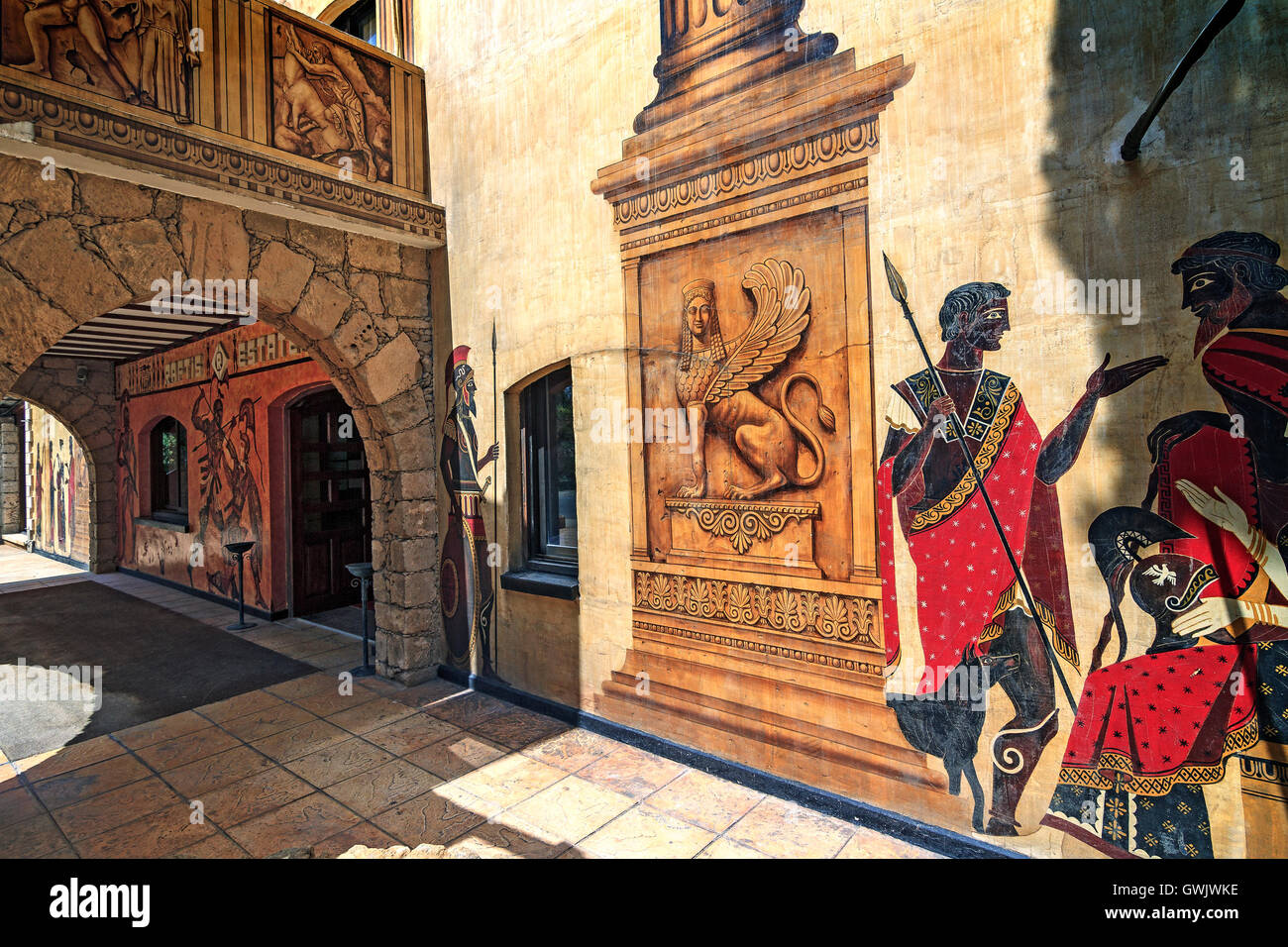 Affreschi romani immagini e fotografie stock ad alta risoluzione - Alamy