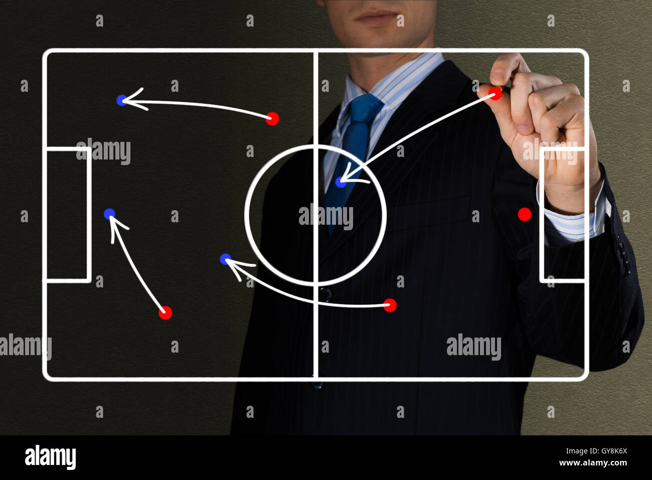 Tabellone segnapunti manager di calcio immagini e fotografie stock ad ...