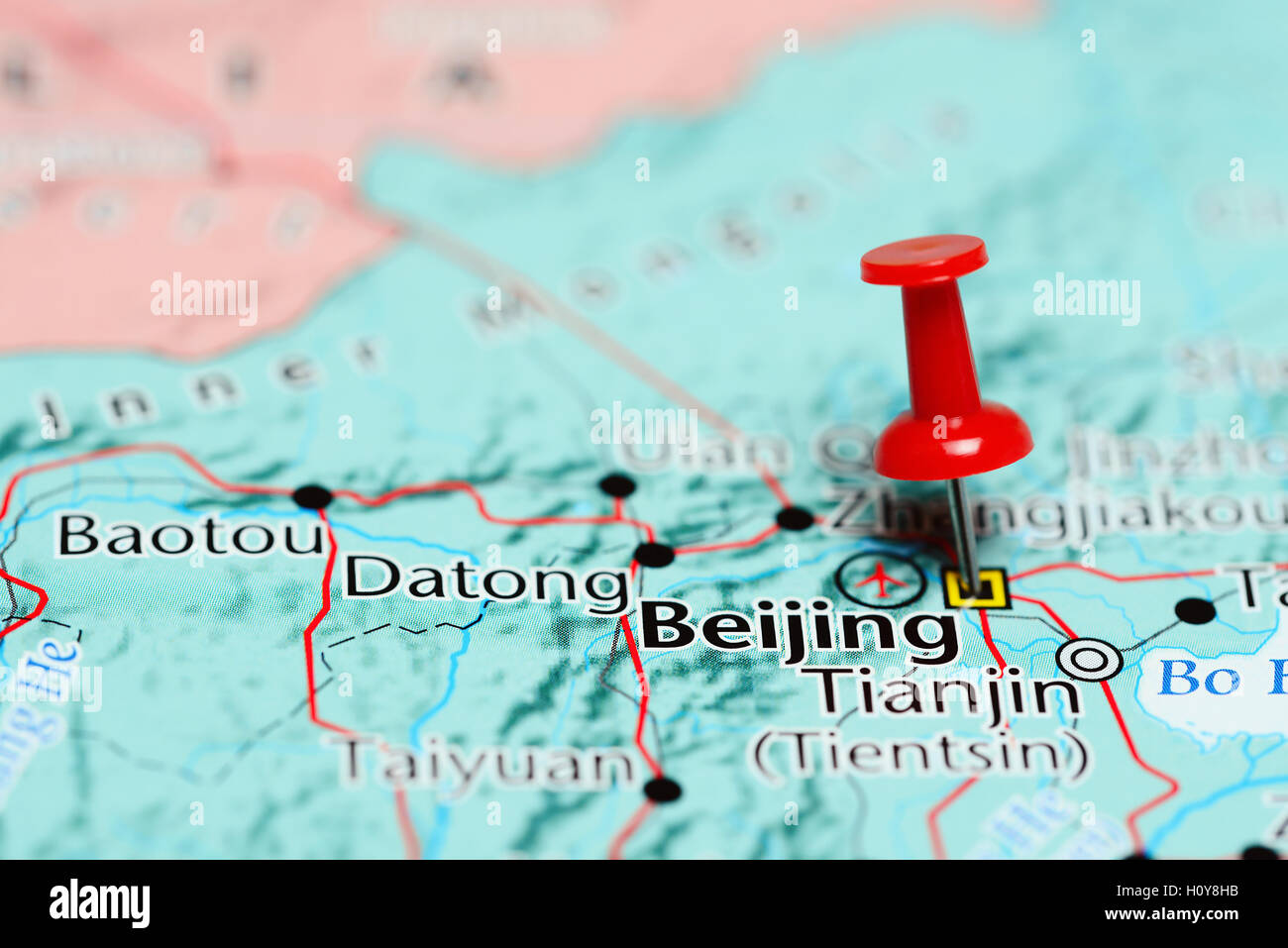 Mappa Di Pechino Immagini e Fotos Stock - Alamy