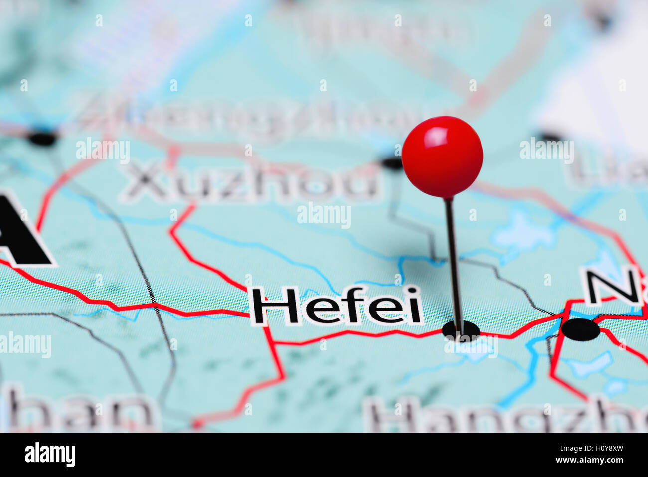 Mappa di hefei immagini e fotografie stock ad alta risoluzione - Alamy