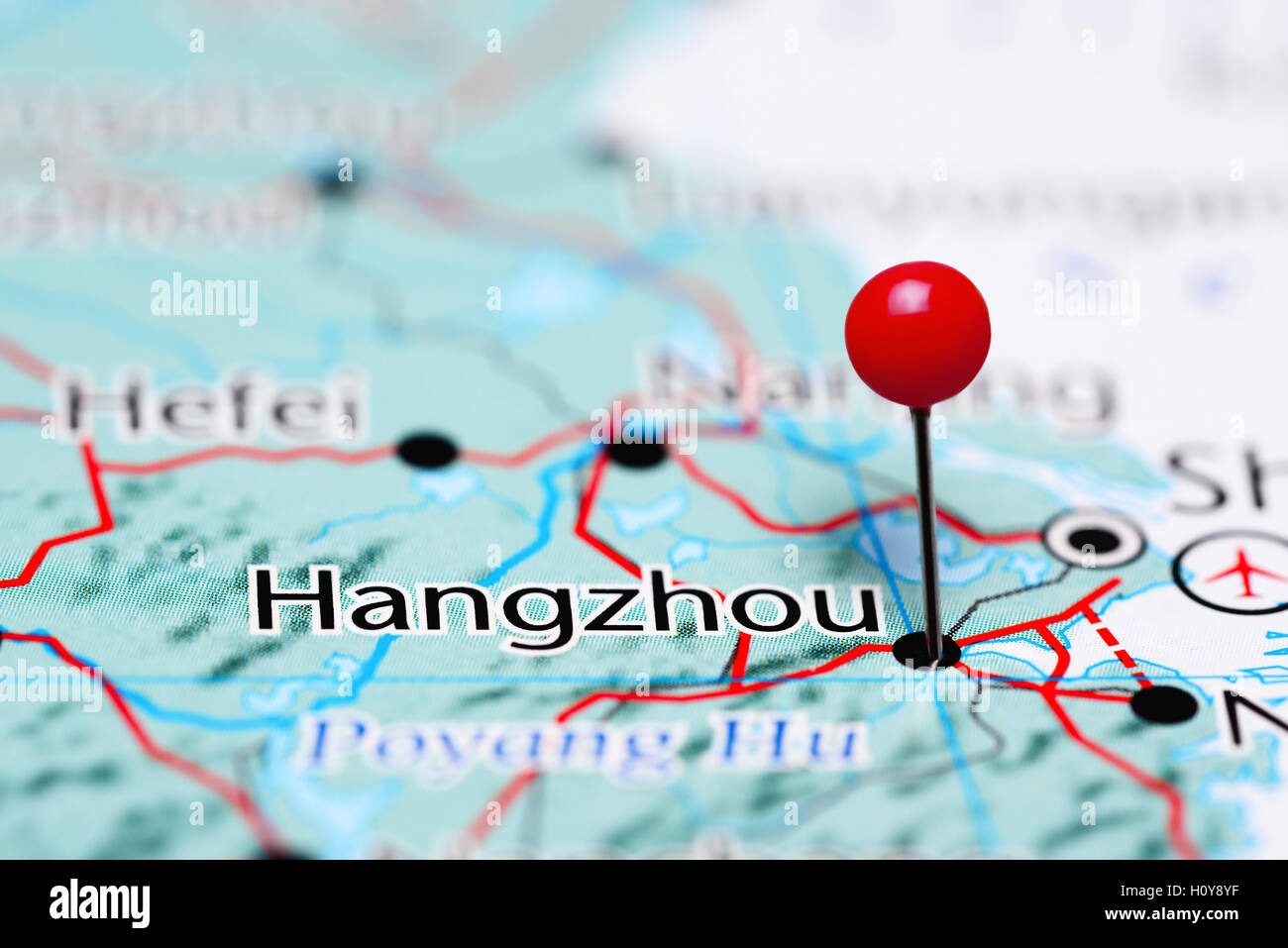 Mappa di hangzhou immagini e fotografie stock ad alta risoluzione - Alamy