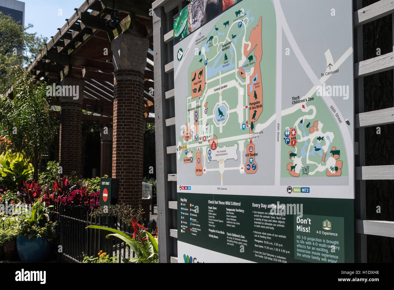 Zoo map immagini e fotografie stock ad alta risoluzione - Alamy