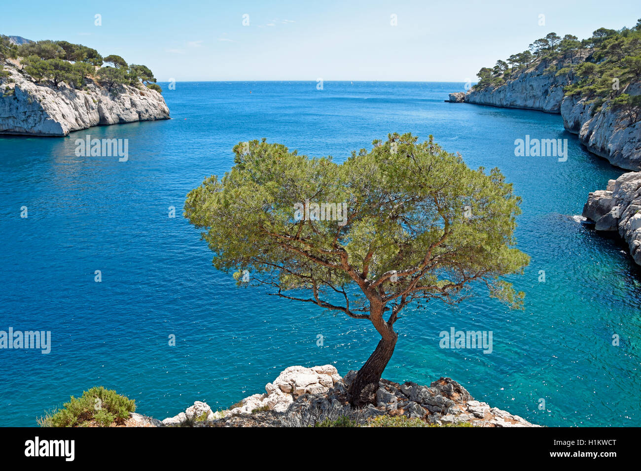 Calanques national park, france immagini e fotografie stock ad alta ...