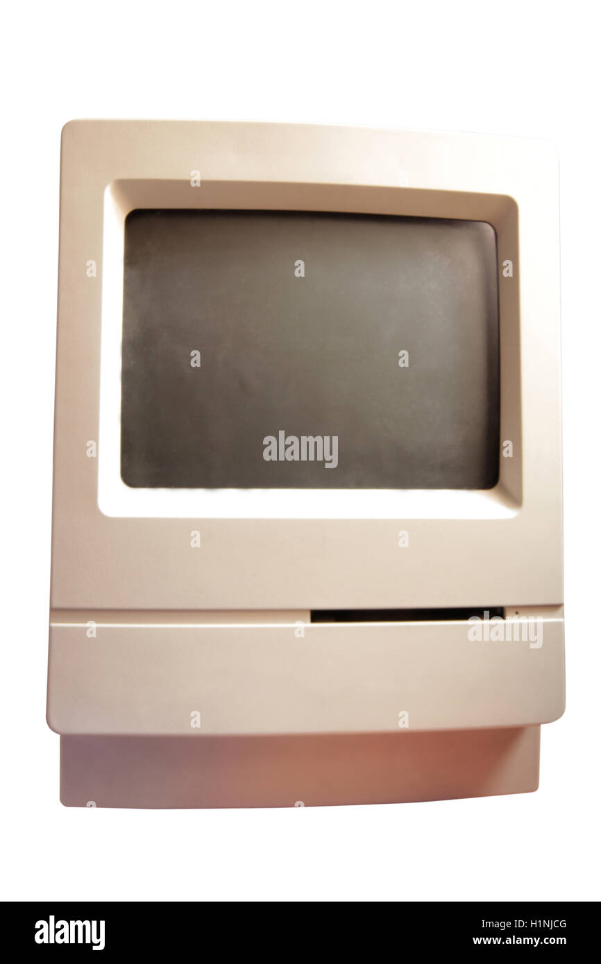 Vecchio monitor del computer immagini e fotografie stock ad alta ...