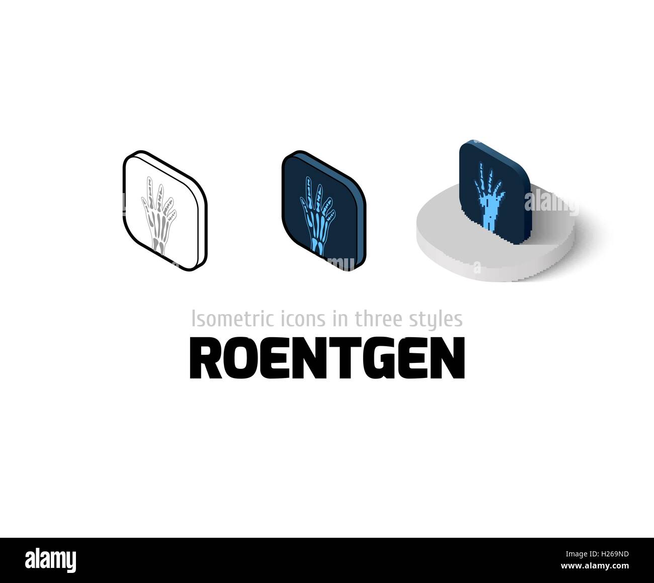 Radiografia di roentgen Immagini Vettoriali Stock - Alamy