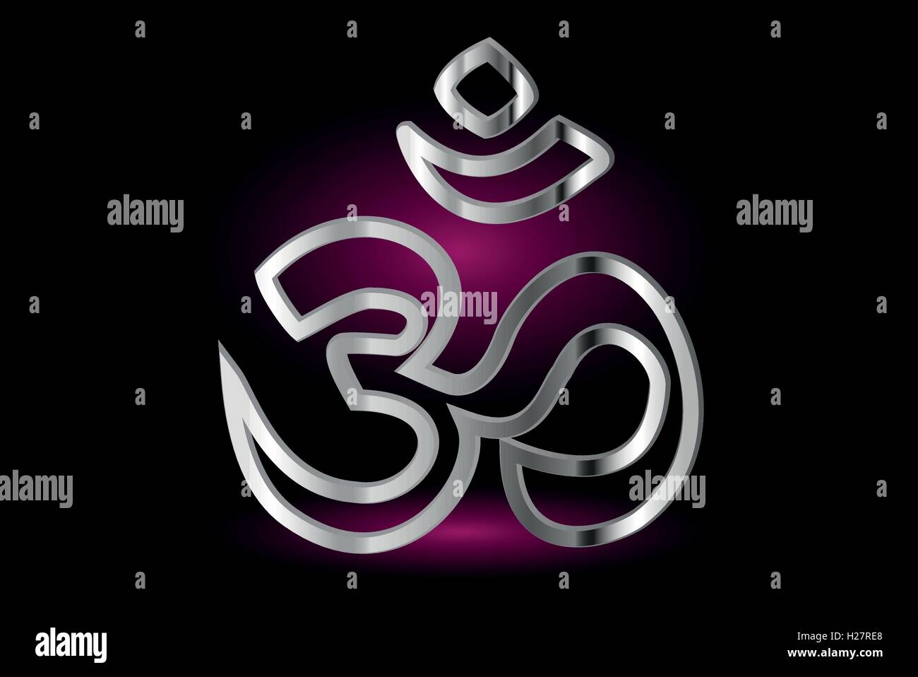 Simbolo dell Induismo , Om simbolo dell Induismo Immagine e Vettoriale ...