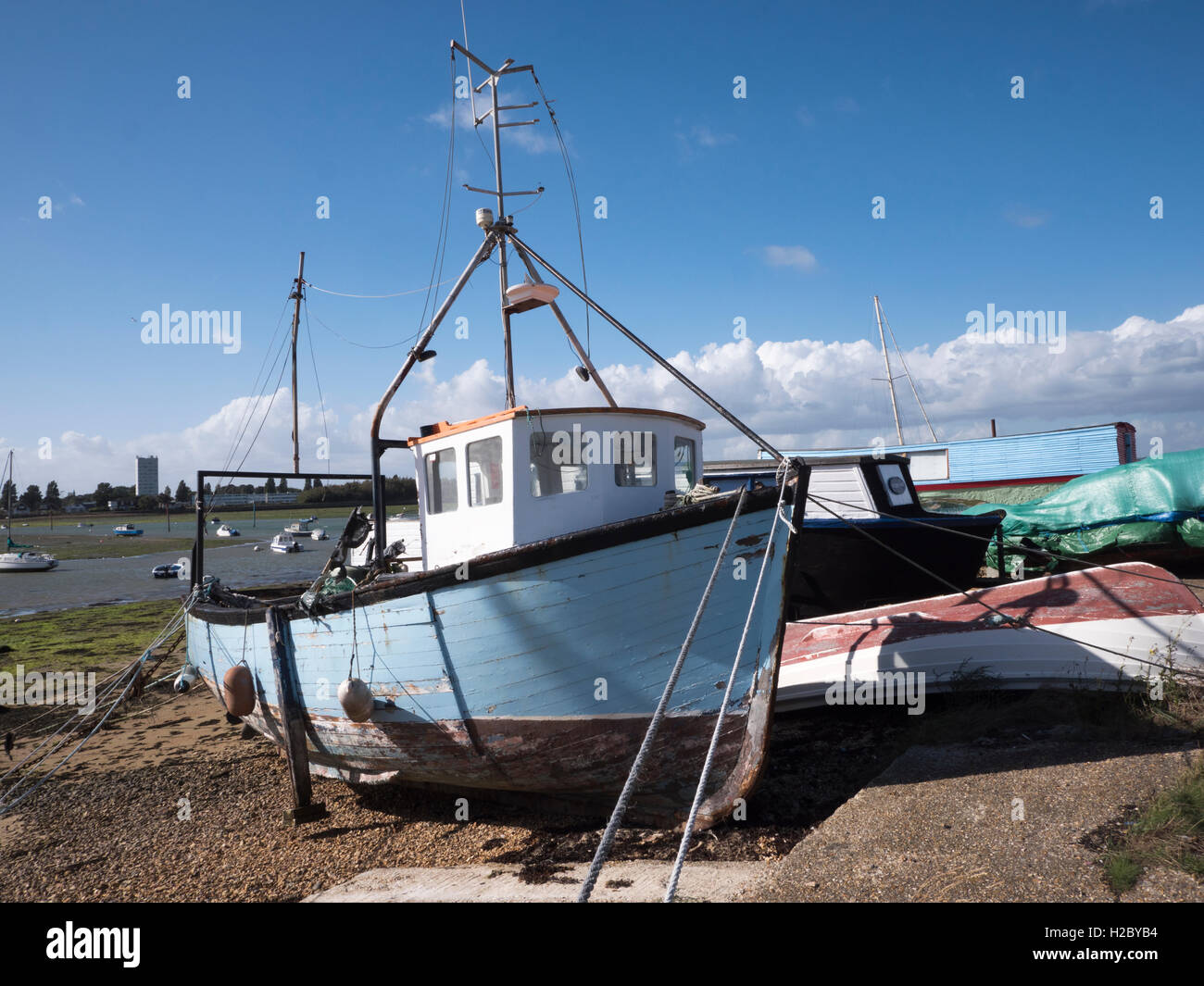 Barca da pesca in legno immagini e fotografie stock ad alta risoluzione ...