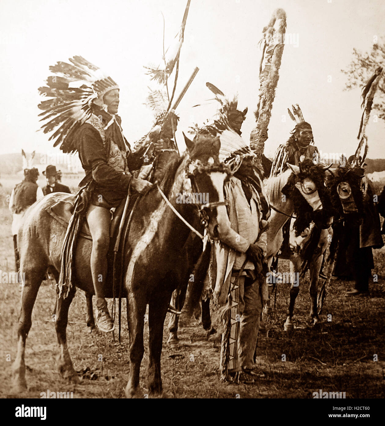 Indiani Sioux, Colorado, Stati Uniti d'America - inizio novecento Foto ...