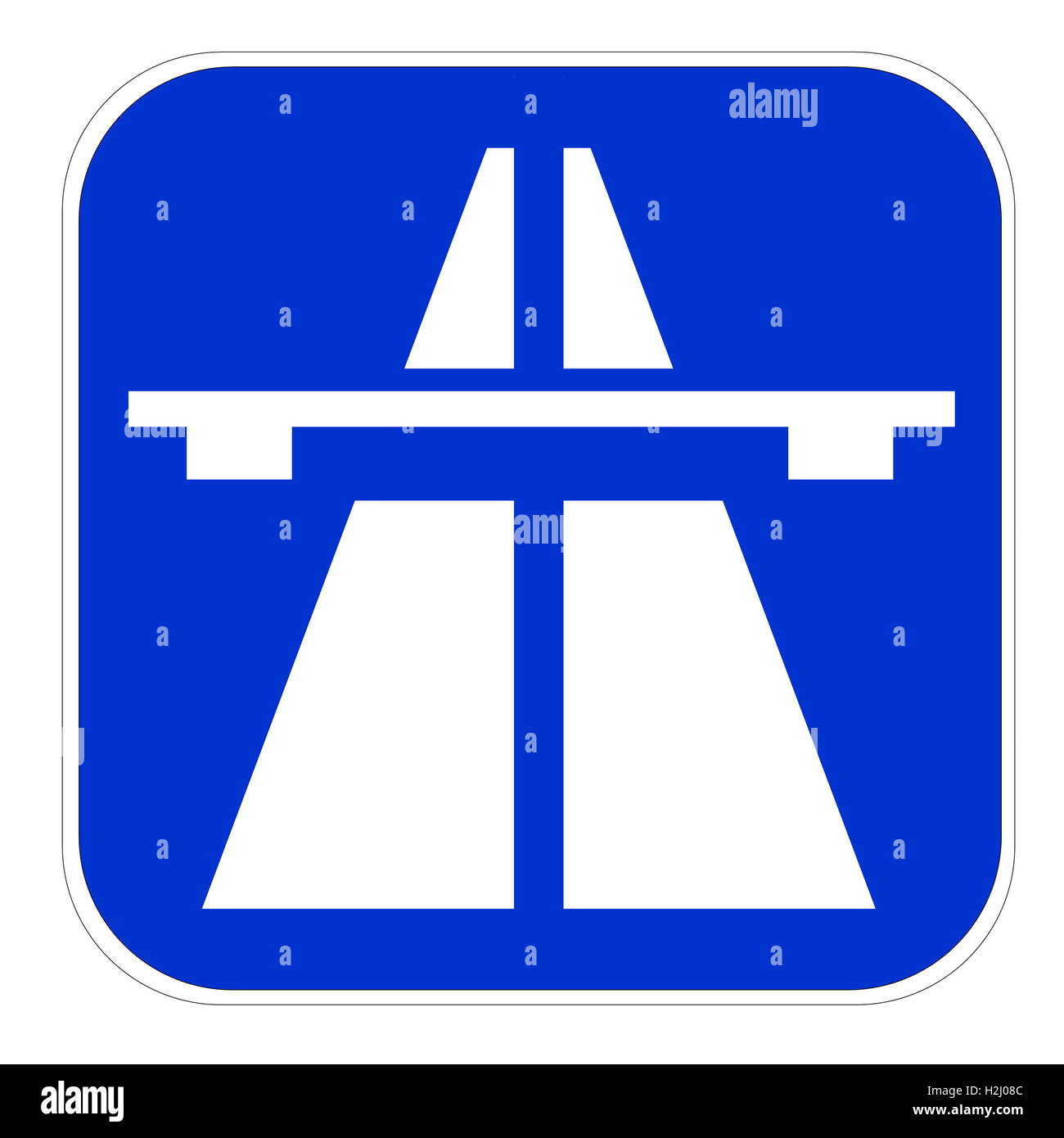 Cartello stradale autostrada italia Immagini senza sfondo e Foto Stock ...