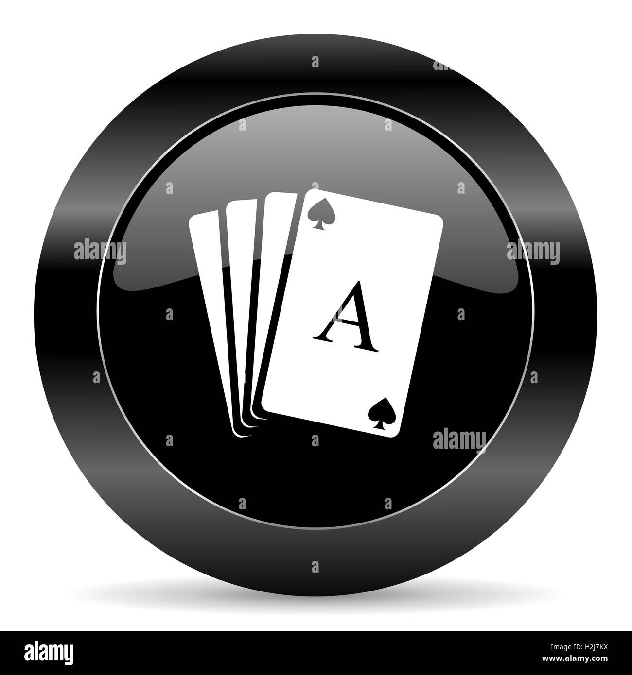 Carta vincente Foto e Immagini Stock in Bianco e Nero - Alamy