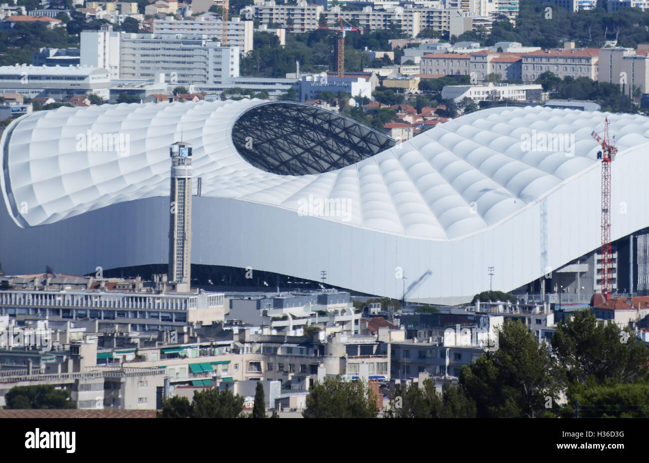 Marseille stadium immagini e fotografie stock ad alta risoluzione - Alamy