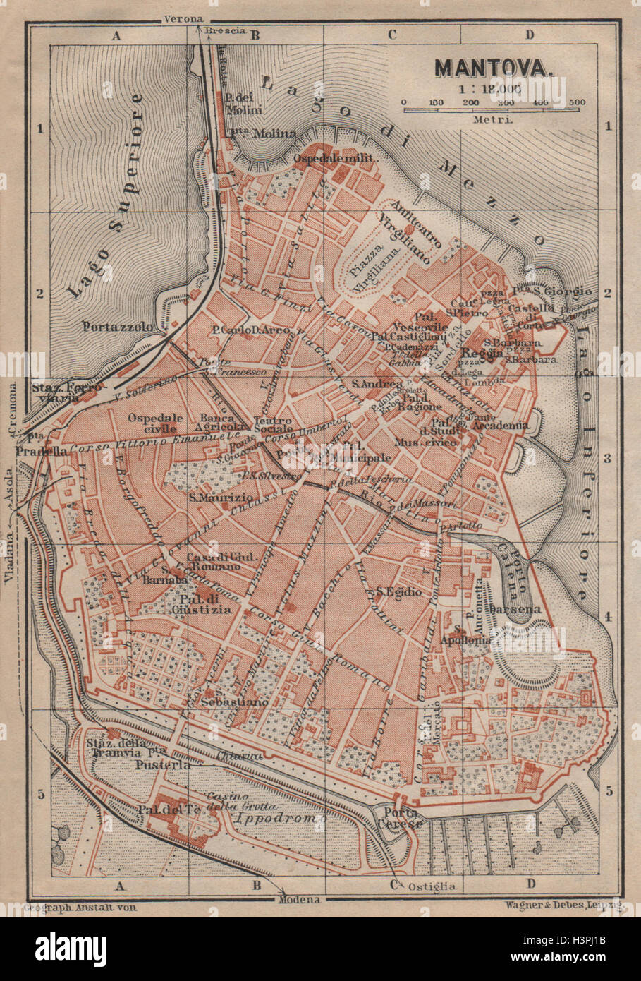 Mappa di mantova immagini e fotografie stock ad alta risoluzione - Alamy