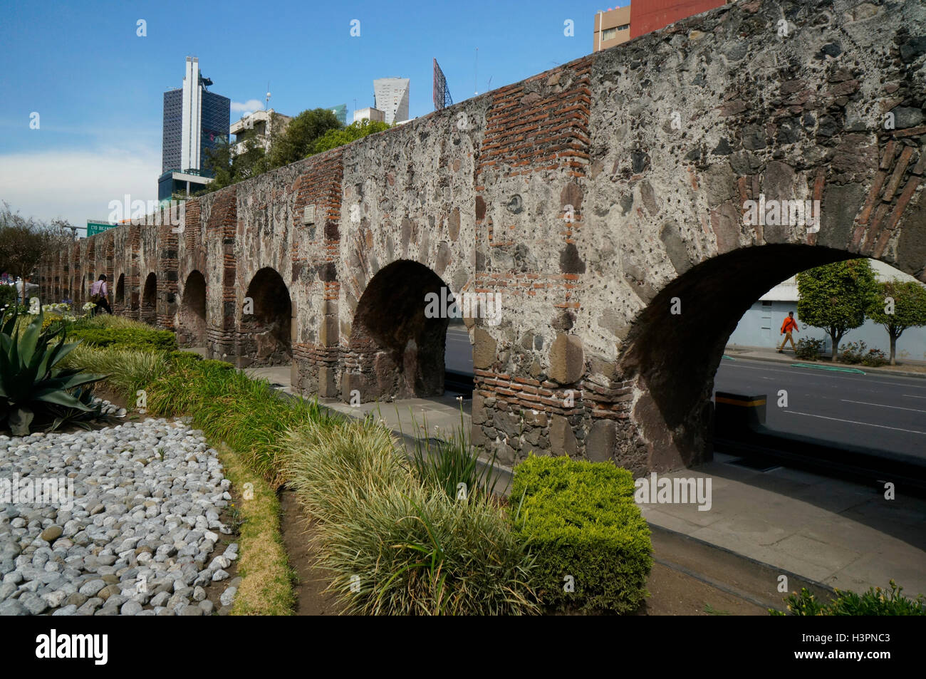 Chapultepec acquedotto azteco tenochtitlan era città del messico rovina ...