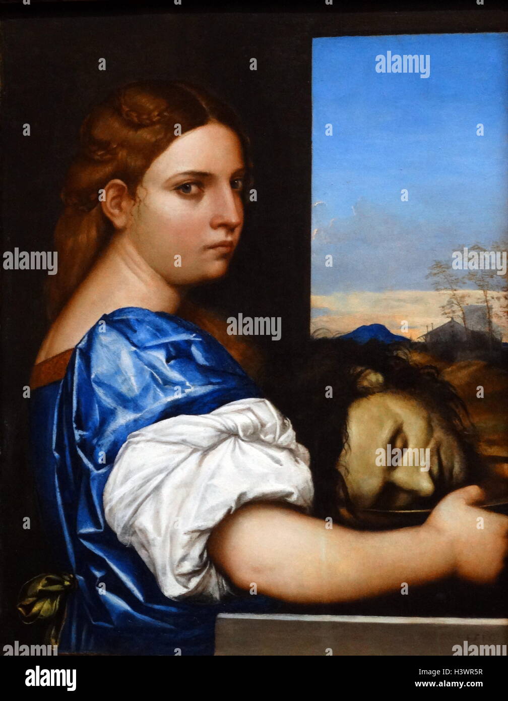 Pittura intitolato "La figlia di Erodiade" di Sebastiano del Piombo ...