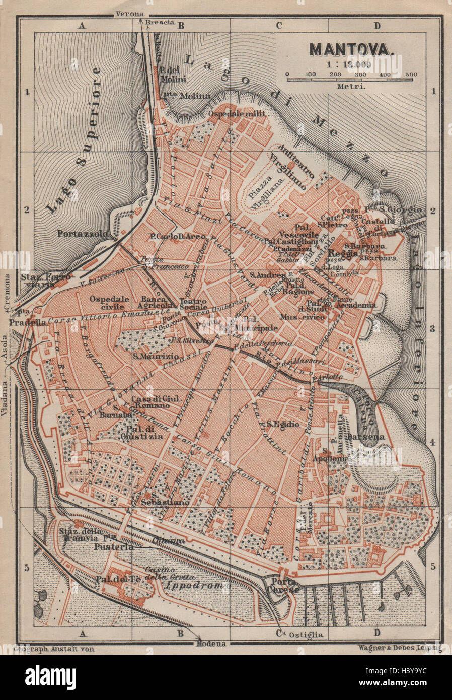 Mappa mantova immagini e fotografie stock ad alta risoluzione - Alamy