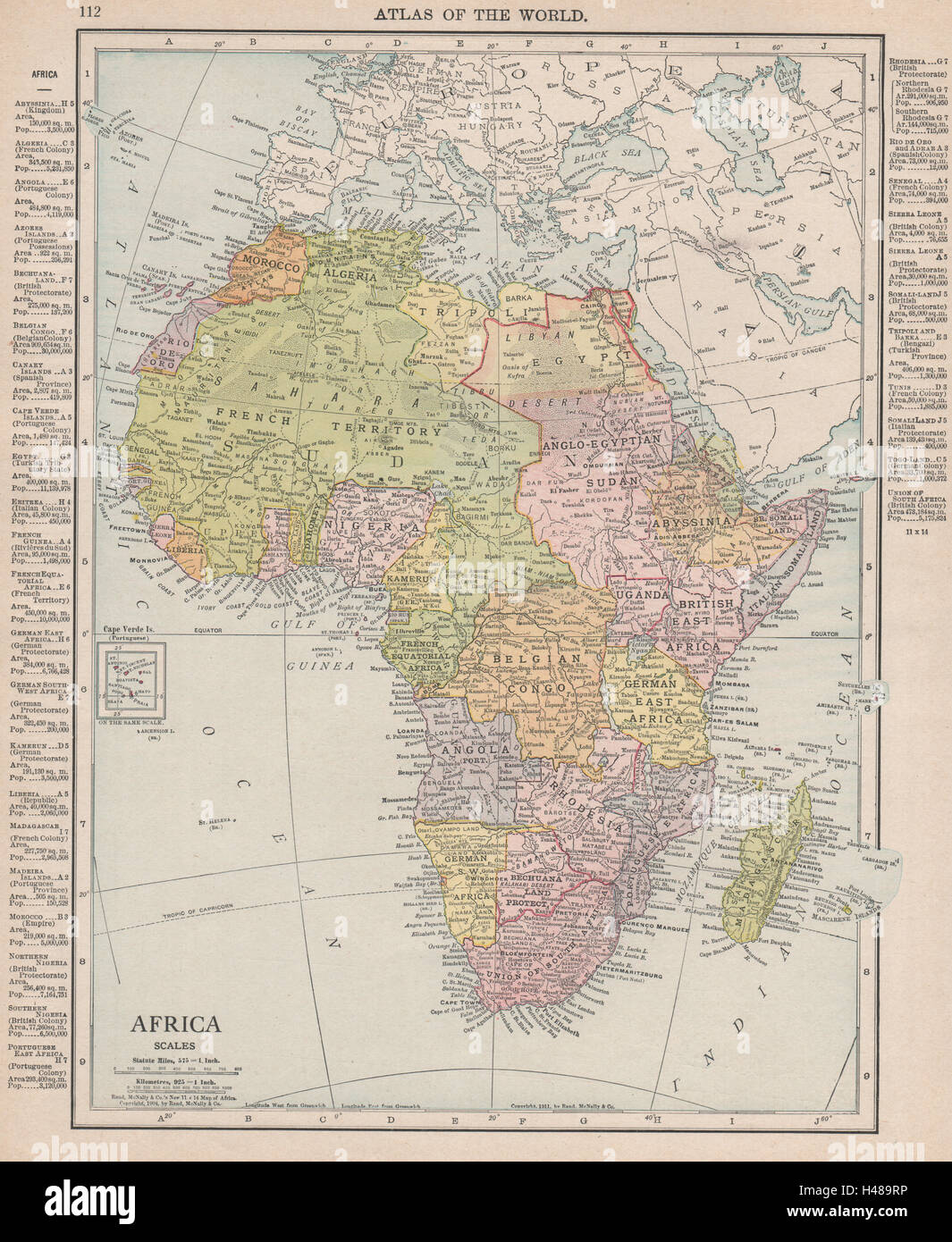 Mappa del congo belga Immagini e Fotos Stock - Alamy