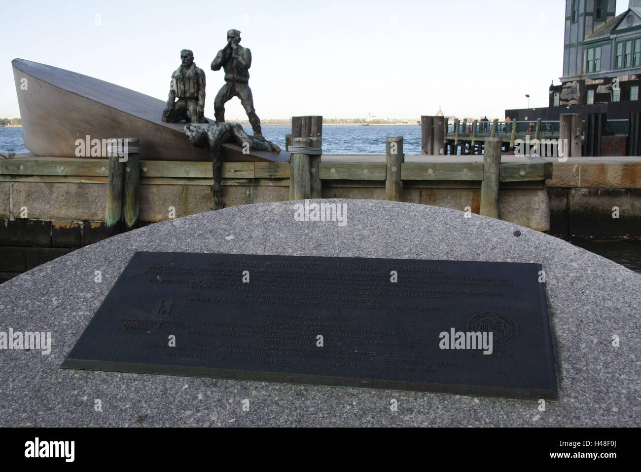 Monumento ai marinai mercantili americani immagini e fotografie stock ...