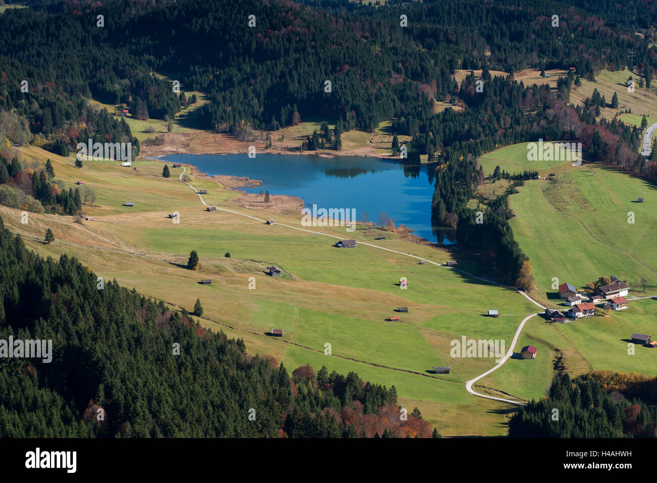 Geroldsee, lago balneabile, Natura lago balneabile, lago di palude ...