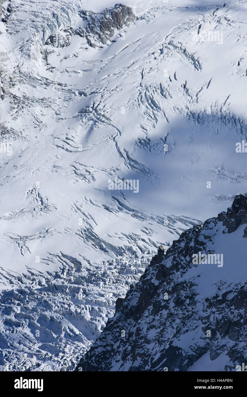 Ghiacciaio della valle blanche immagini e fotografie stock ad alta ...