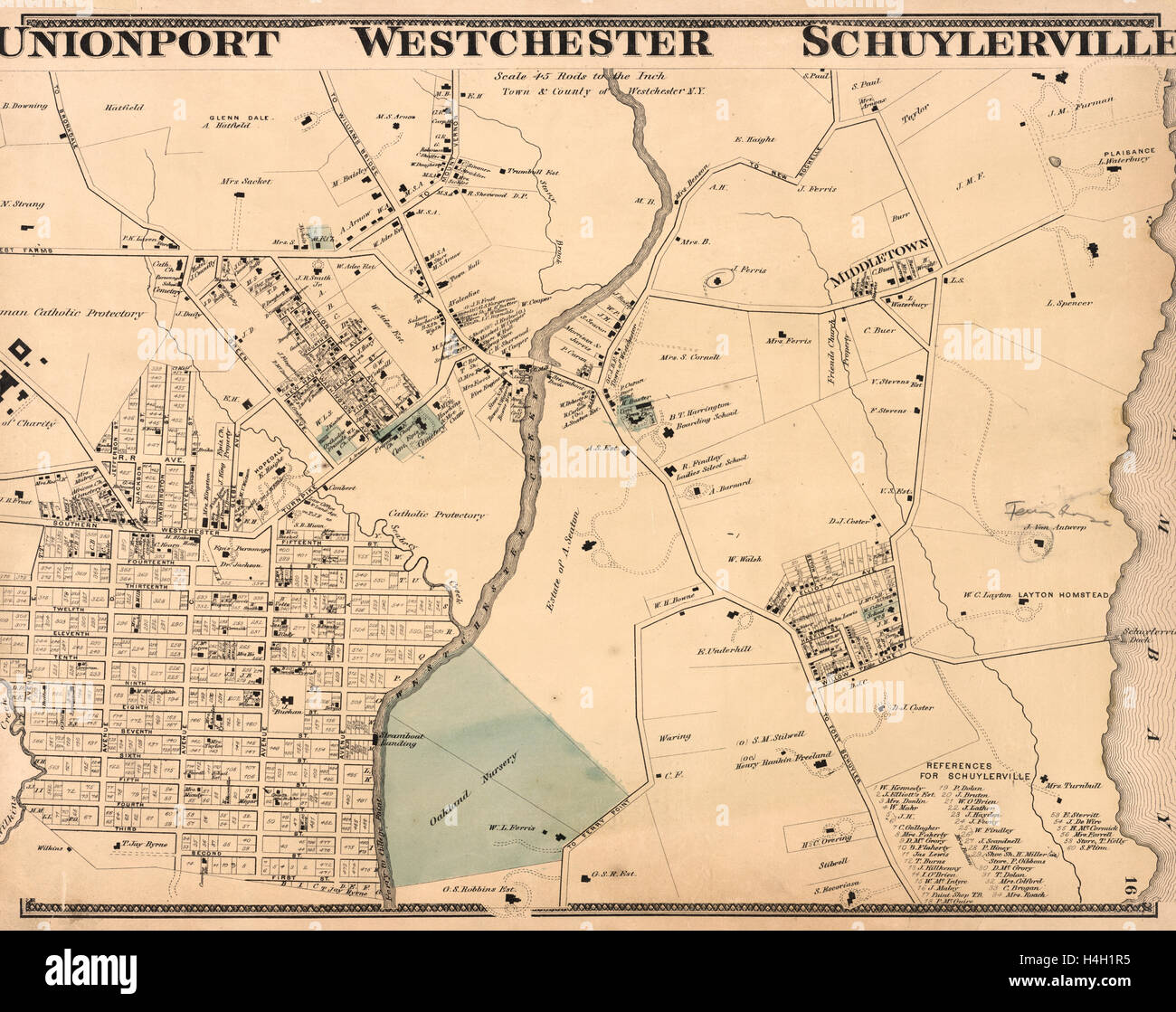 Unionport westchester schuyerville immagini e fotografie stock ad alta ...