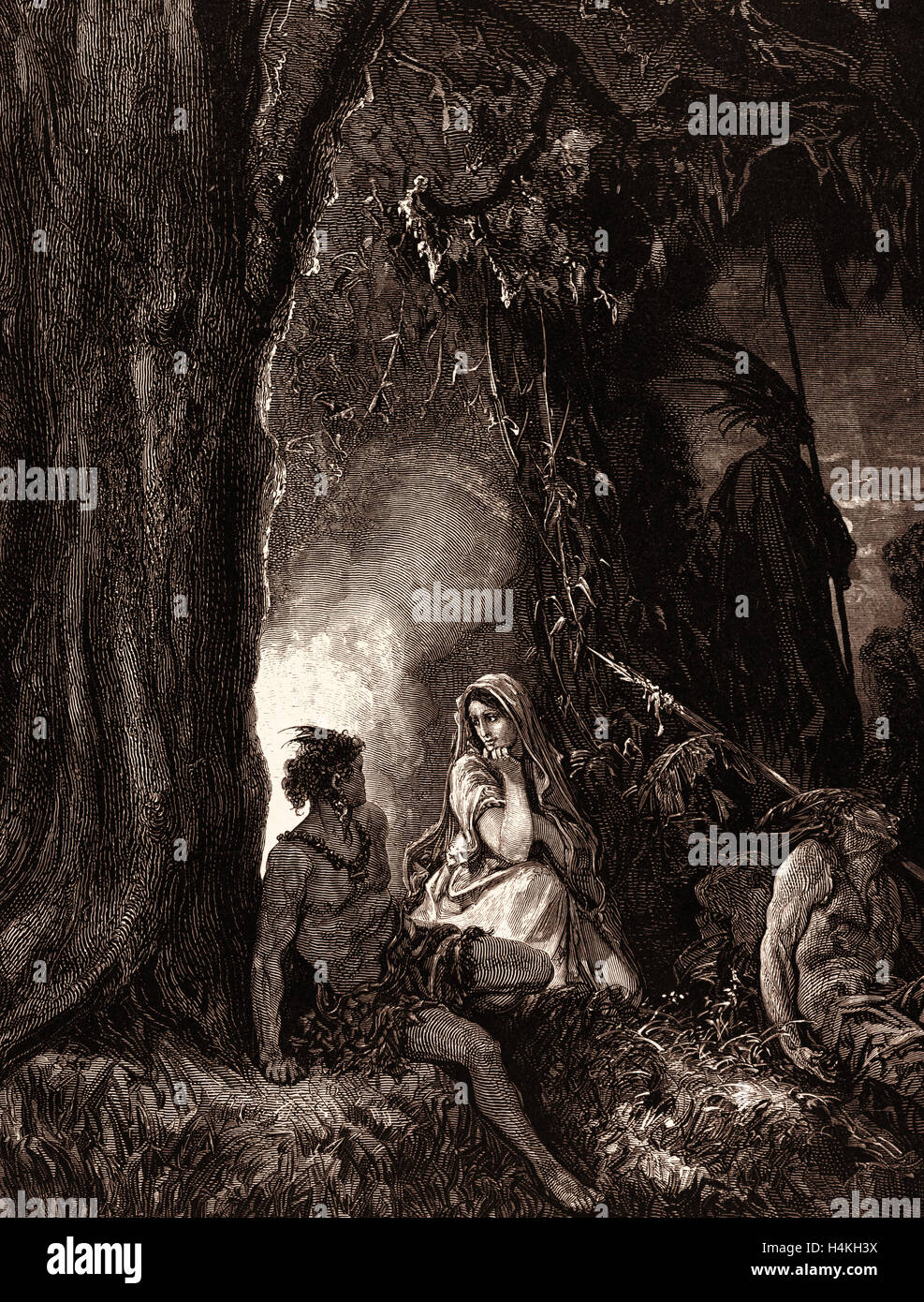 Chactas atala gustave doré dore immagini e fotografie stock ad alta ...