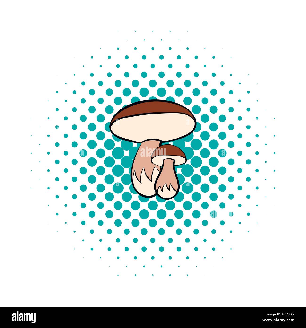 Buono da mangiare funghi Immagini Vettoriali Stock - Alamy