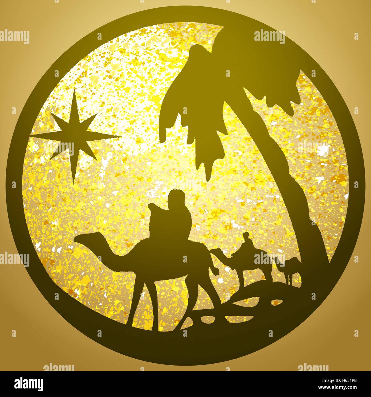 Adorazione dei magi Immagini Vettoriali Stock - Alamy
