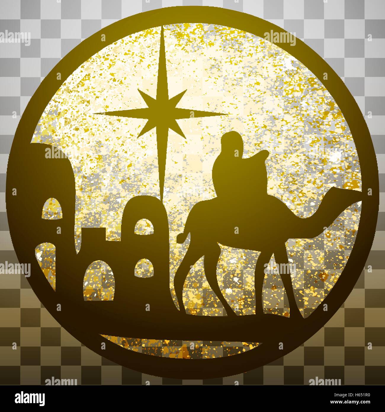 Adorazione dei magi Immagini Vettoriali Stock - Alamy