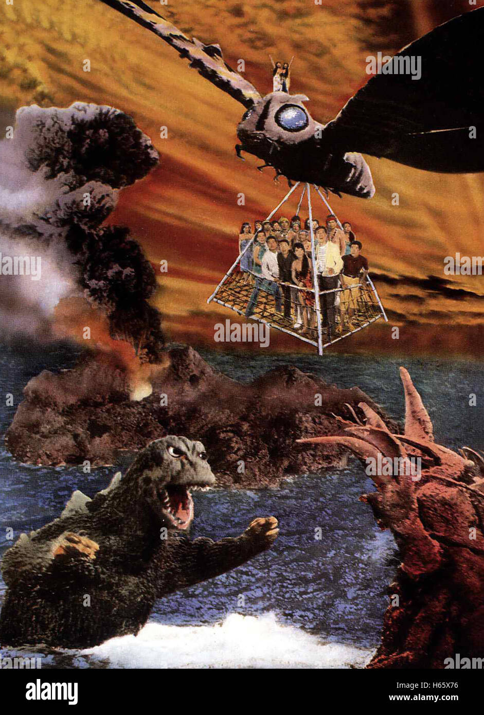 Godzilla - Das Monster aus der Tiefe, Giappone 1966 aka. Gojira, Ebirâ ...