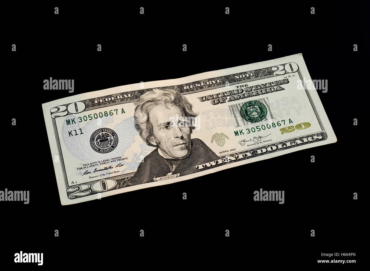 Banconota da 20 dollari immagini e fotografie stock ad alta risoluzione ...