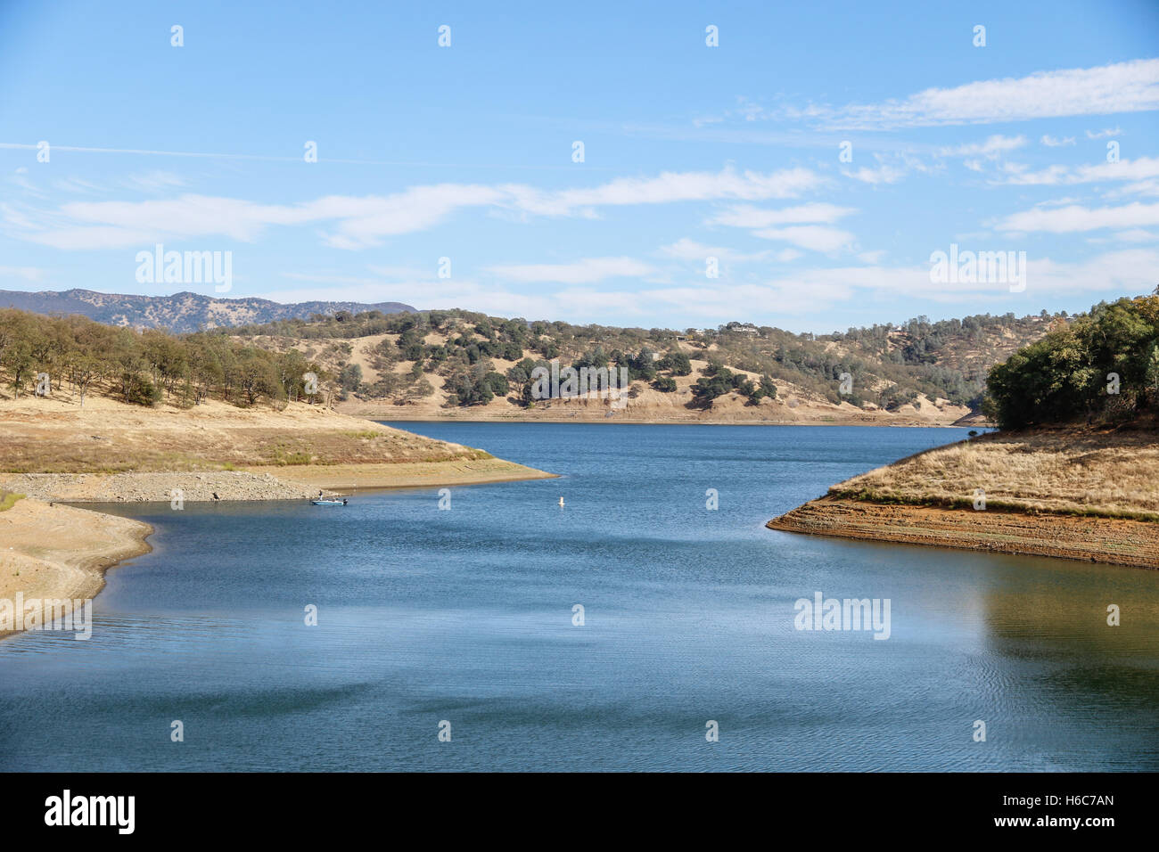 Lake berryessa california drought immagini e fotografie stock ad alta ...