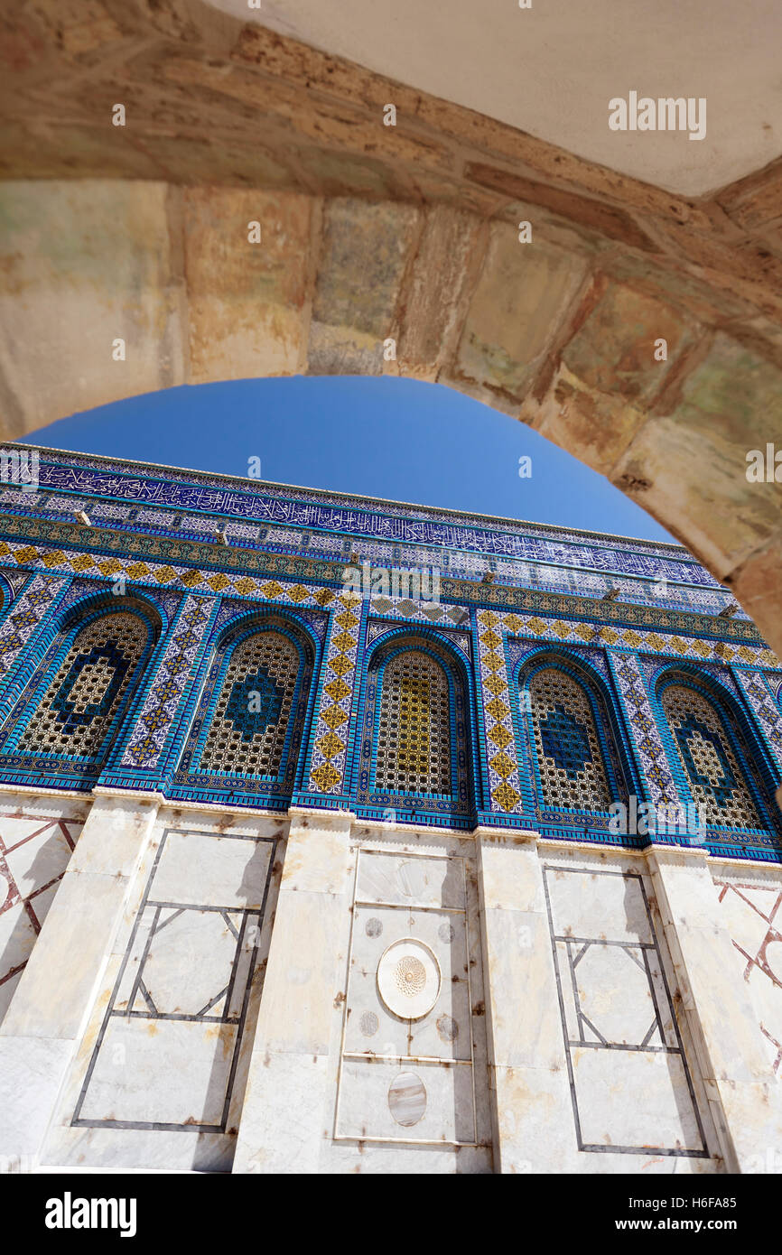 Uno dei luoghi più sacro per l'Islam, la Cupola della roccia nella ...