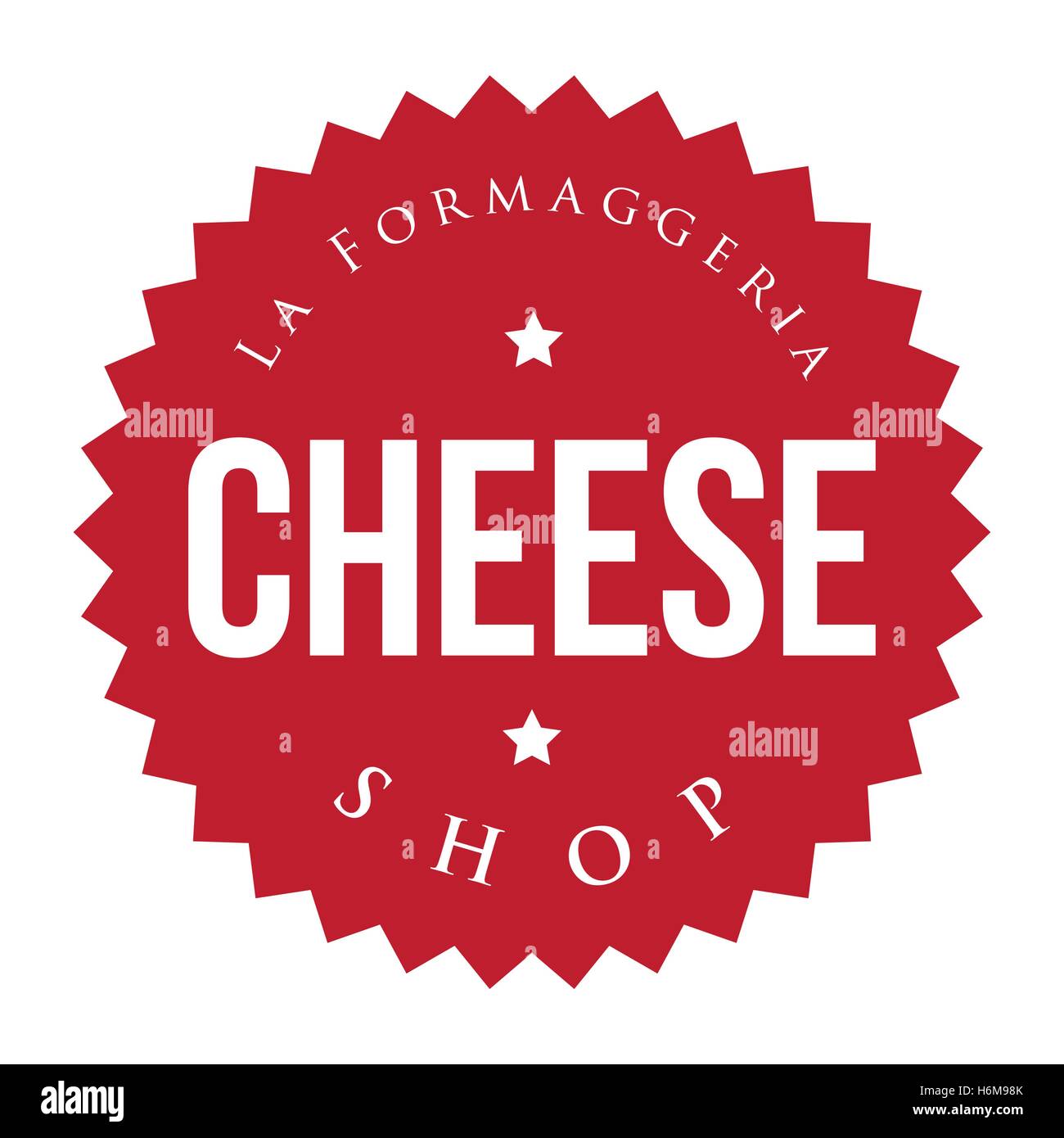 Logo formaggio Immagini Vettoriali Stock - Alamy