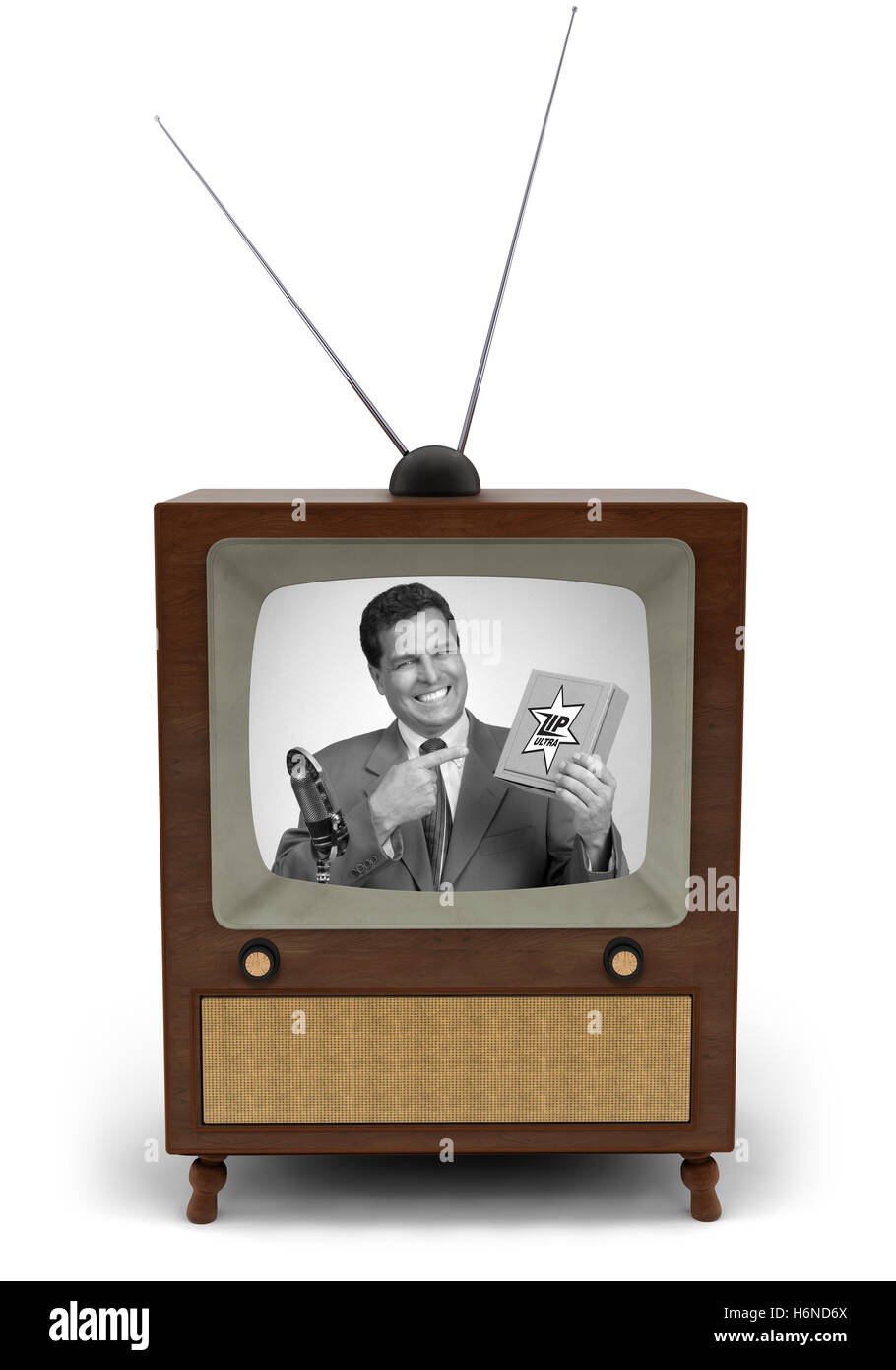 Televisione antica immagini e fotografie stock ad alta risoluzione - Alamy