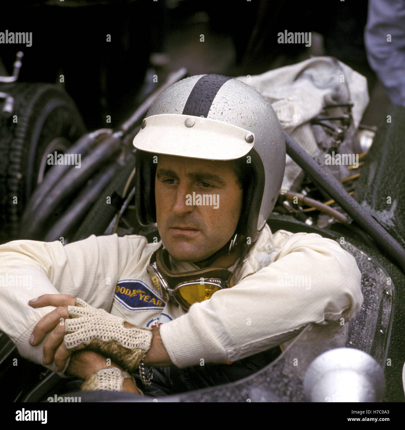 Pilota australiano e campione del mondo jack brabham immagini e ...