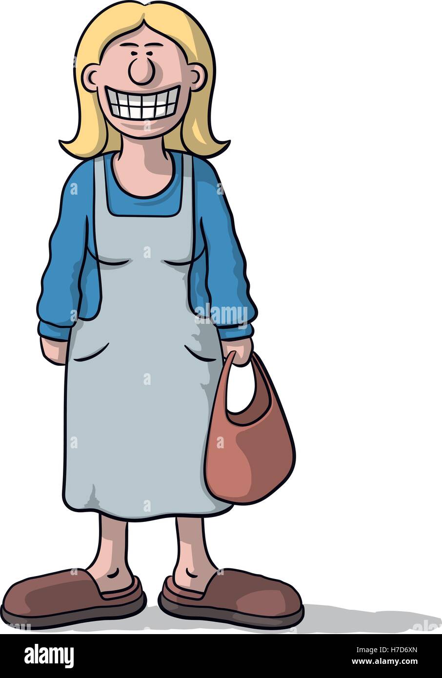 Woman cartoon Immagini Vettoriali Stock - Alamy