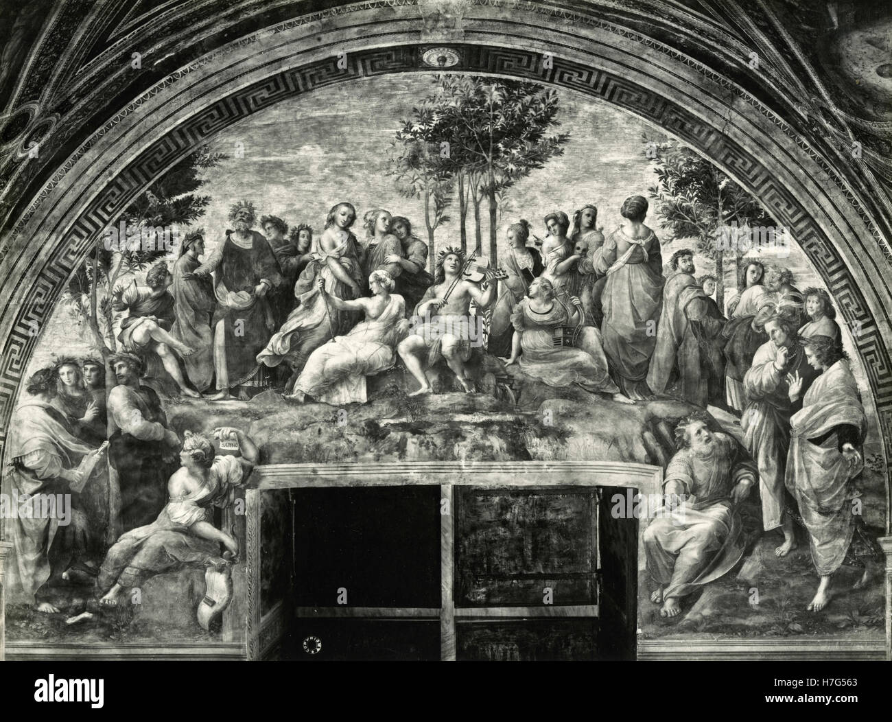 Affresco parnaso immagini e fotografie stock ad alta risoluzione - Alamy