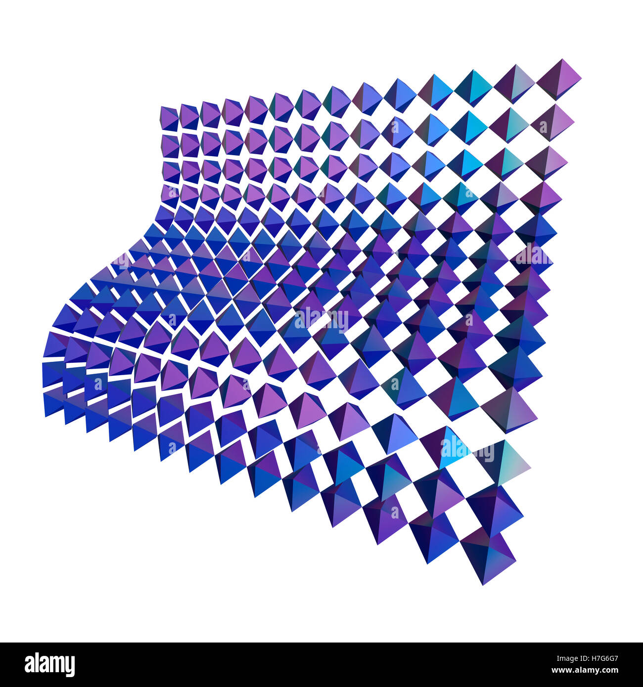 Rendering geometrico immagini e fotografie stock ad alta risoluzione ...
