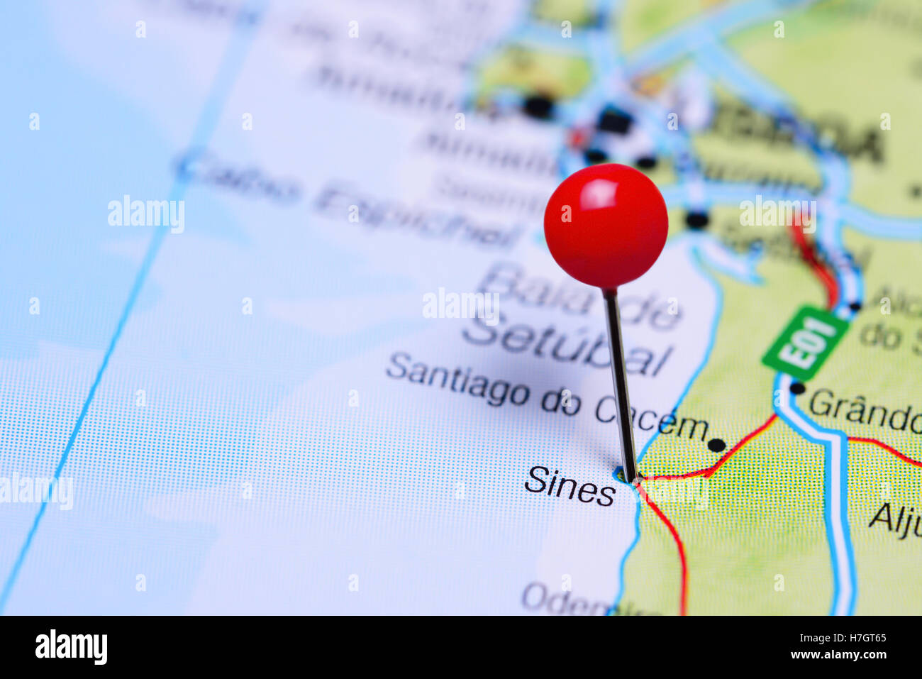 Mappa di sines portogallo immagini e fotografie stock ad alta ...